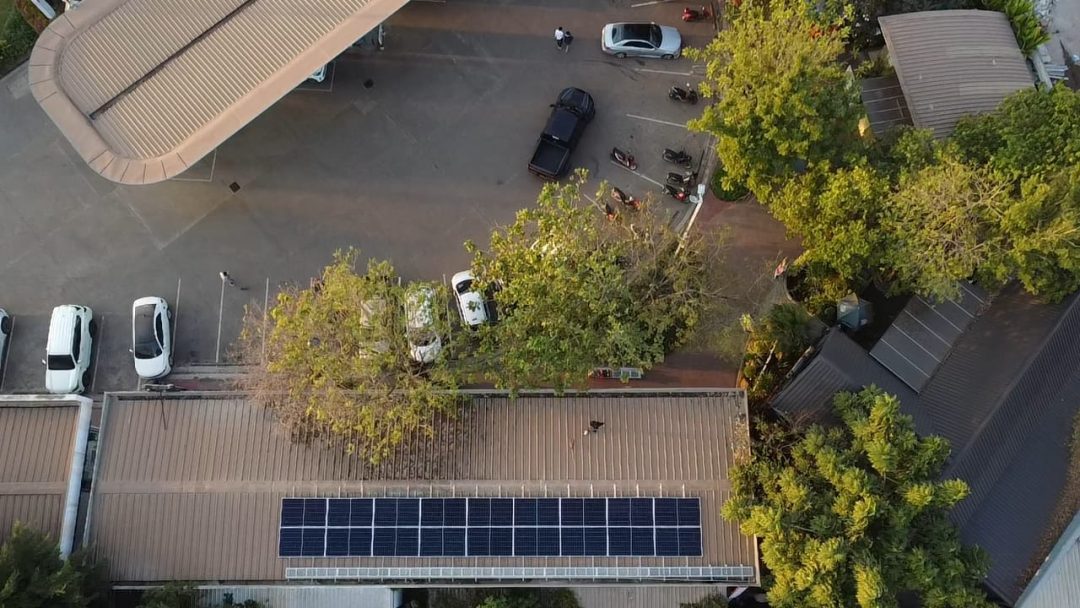 Installed Capacity 10kW on-grid Solar Rooftop (PTT Lao Co.,Ltd) | Thavysub